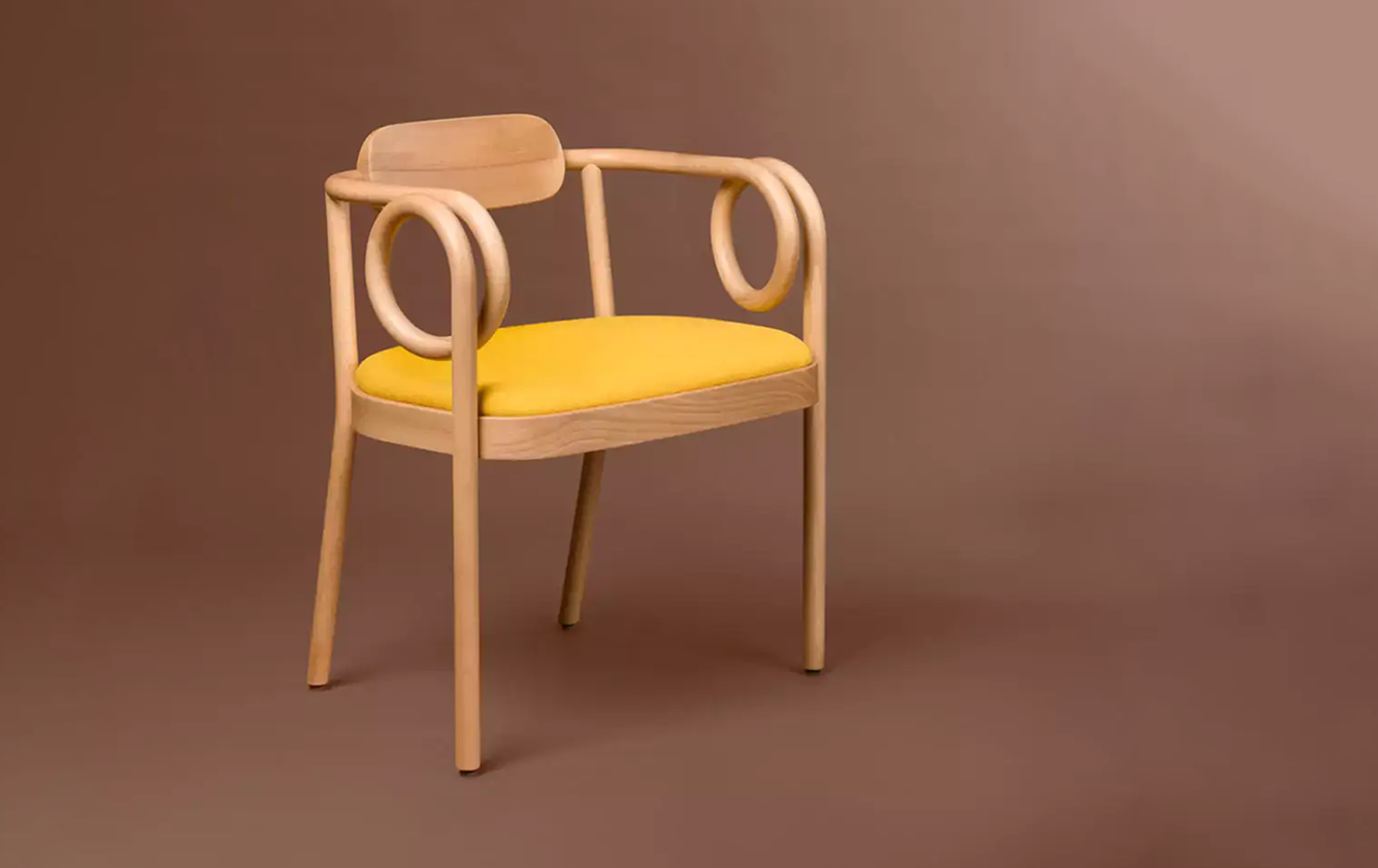 Gebrüder Thonet Vienna's Loop chair | Dzineelements